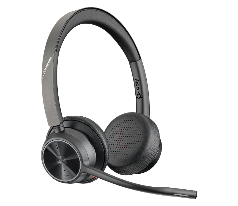Poly Voyager 4320 Microsoft Teams Certified USB-C Headset +BT700 dongl ...
