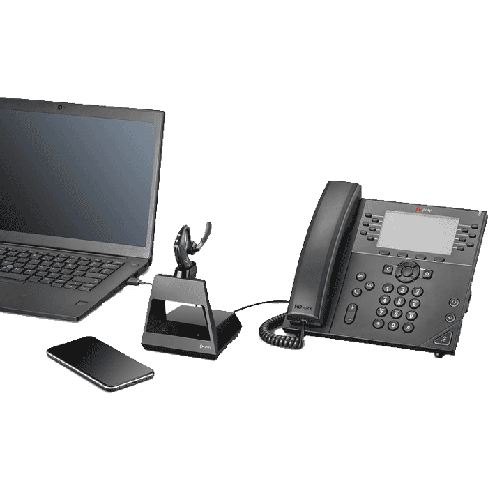 Poly Voyager 5200 Office 2-Way Headset (7S3Y1AA aka 214593-01)– headsetlink